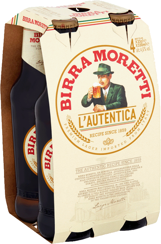 Birra Moretti 4 Pack (33cl Bottles) – O'Briens Wine