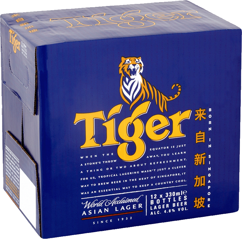 Tiger Beer 12 Pack (33cl Bottles) – O'Briens Wine