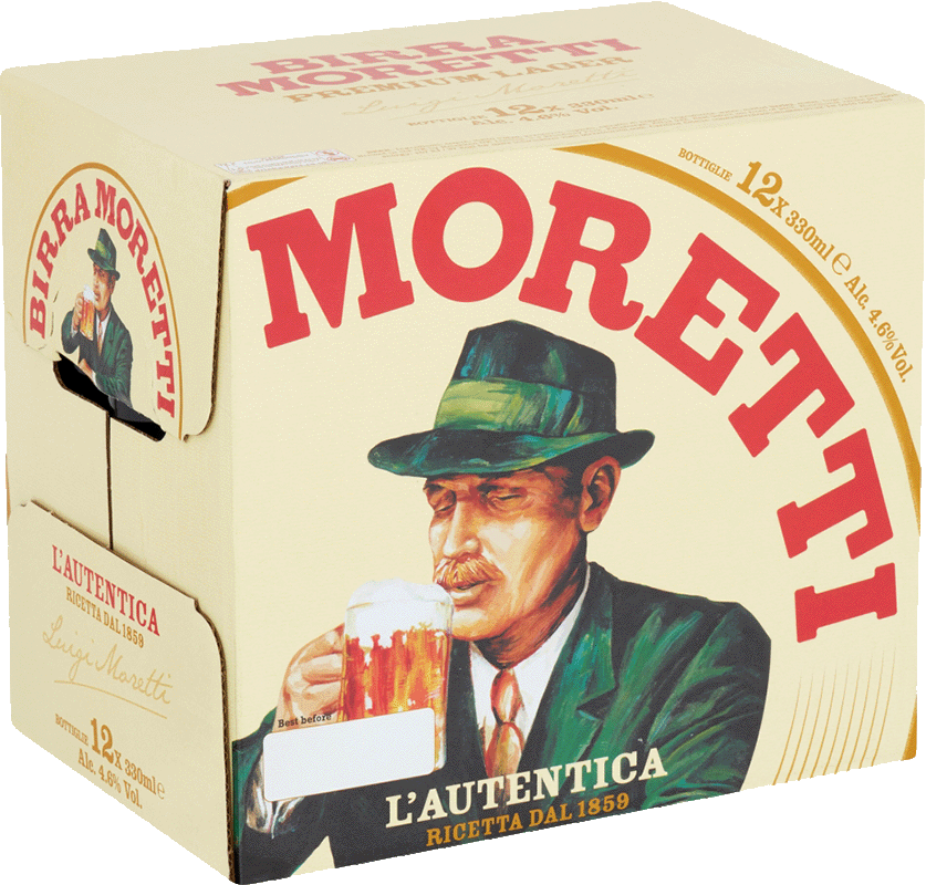 Birra Moretti 12 Pack (33cl Bottles) – O'Briens Wine