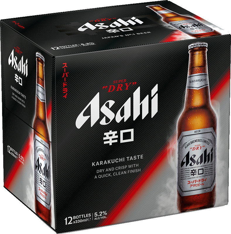 Asahi Super Dry 12 Pack (33cl Bottles) – O'Briens Wine