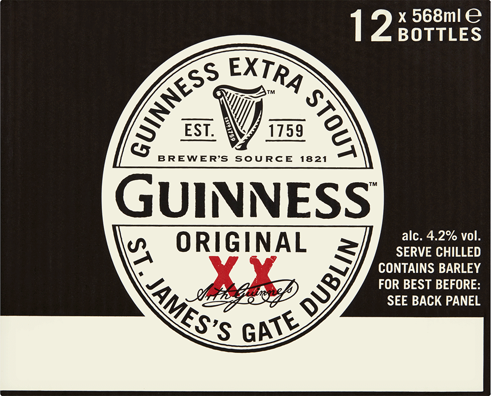 Guinness Original Extra Stout 12x56.8cl BTL – O'Briens Wine