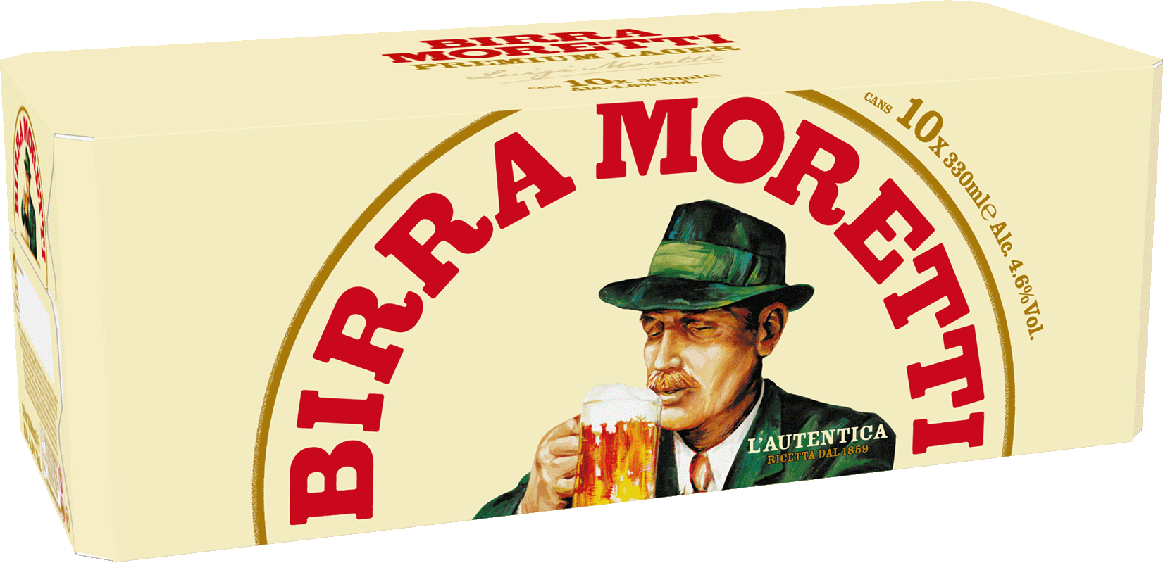 Birra Moretti 10 Pack (33cl Cans) – O'Briens Wine