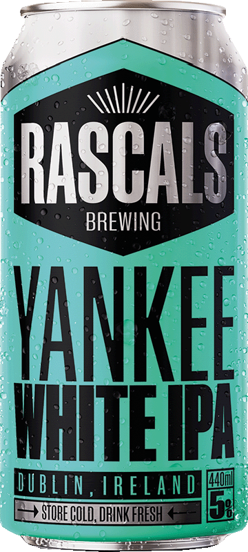 Rascals Yankee White IPA 44cl Can – O'Briens Wine