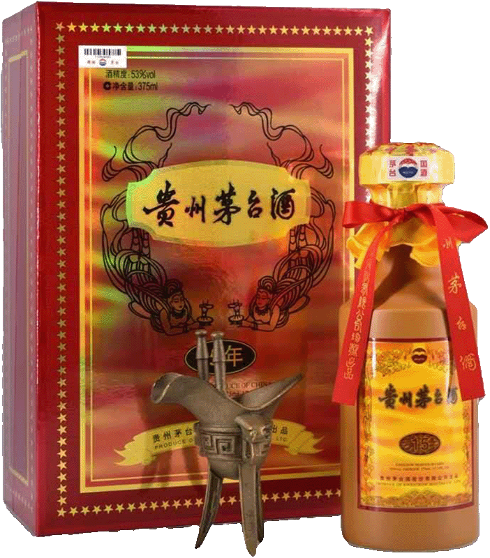 Kweichow Moutai Chiew 15 Year Old Baijiu 50cl – O'Briens Wine