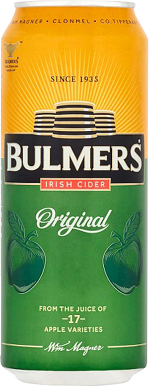 Bulmers Original Irish Cider 24 Pack (50cl Cans) – O'Briens Wine