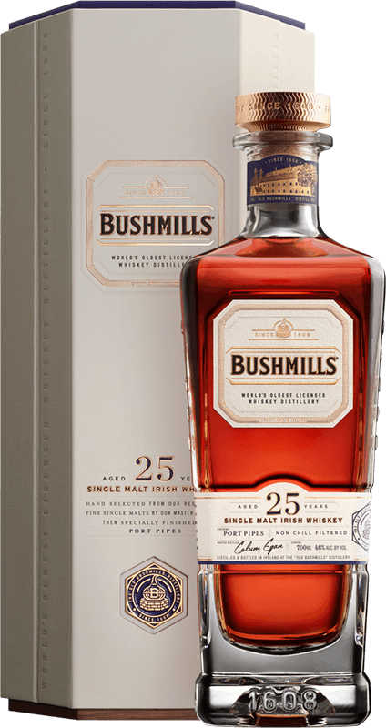 Bushmills 25 Year Old Single Malt 70cl – O'Briens Wine
