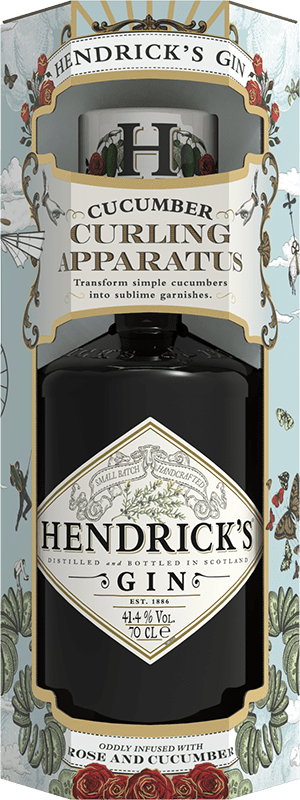 Hendricks Gin 70cl Cucumber Curling Gift Pack – O'Briens Wine